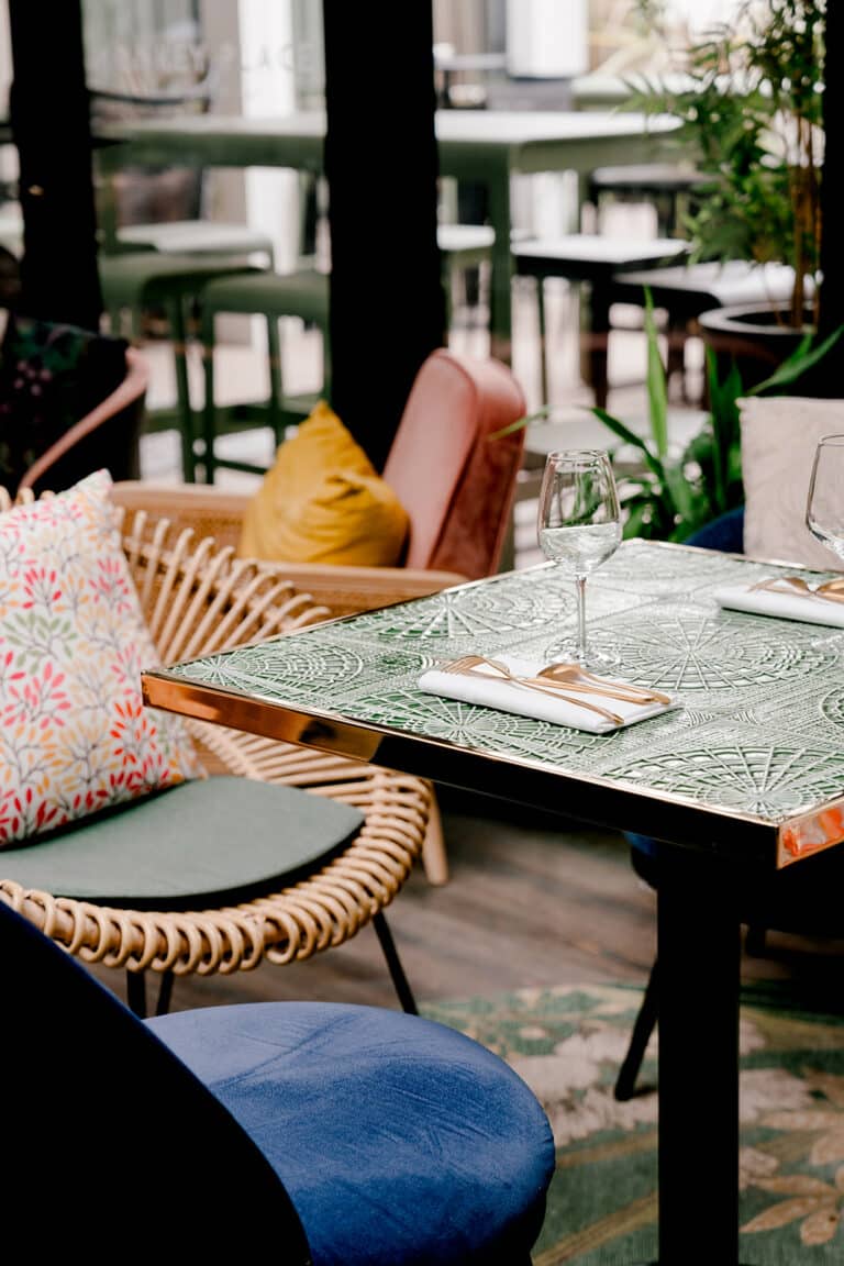 Original Bistro Table in Tiles - Ardamez
