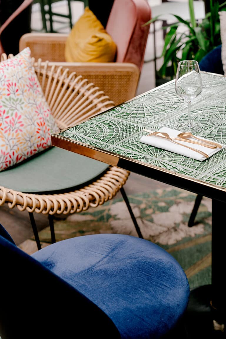 Original Bistro Table in Tiles - Ardamez