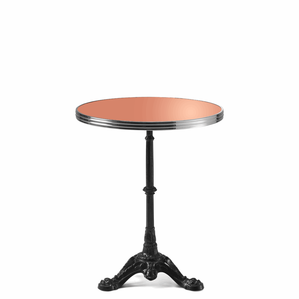 Bistro Table - Terre de Rose & Stainless steel - Ardamez