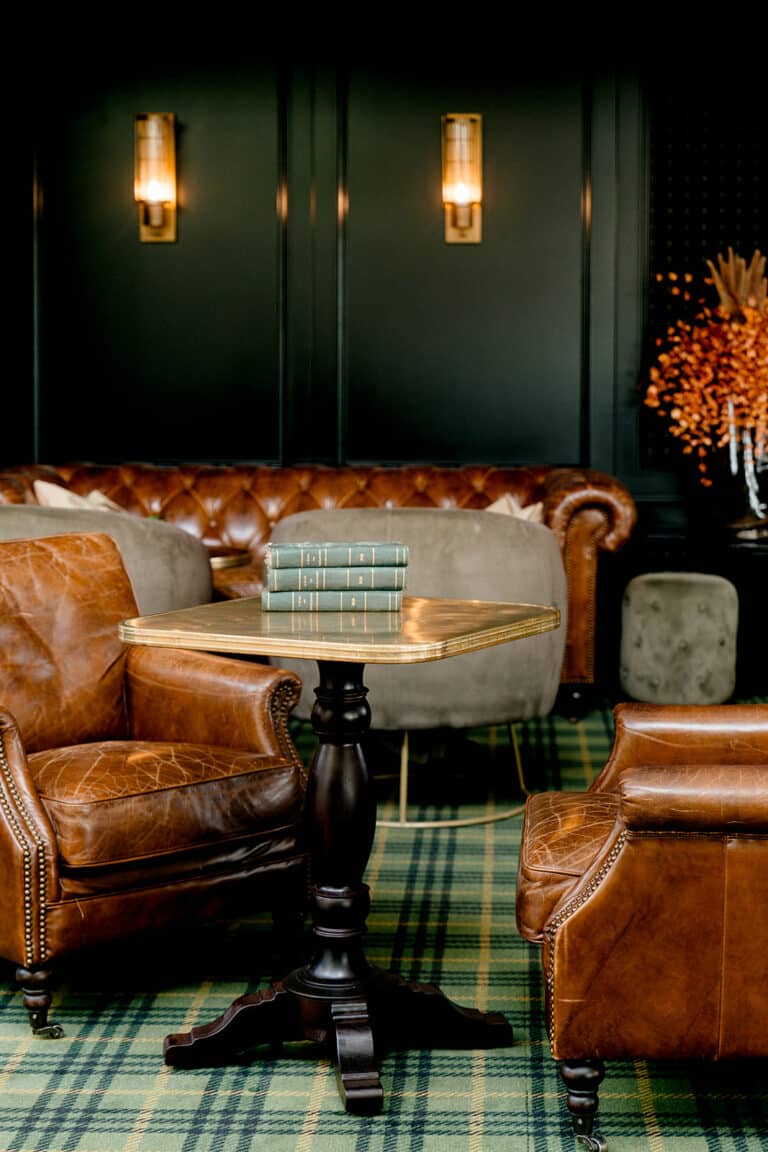 Brass bistro table - Ardamez